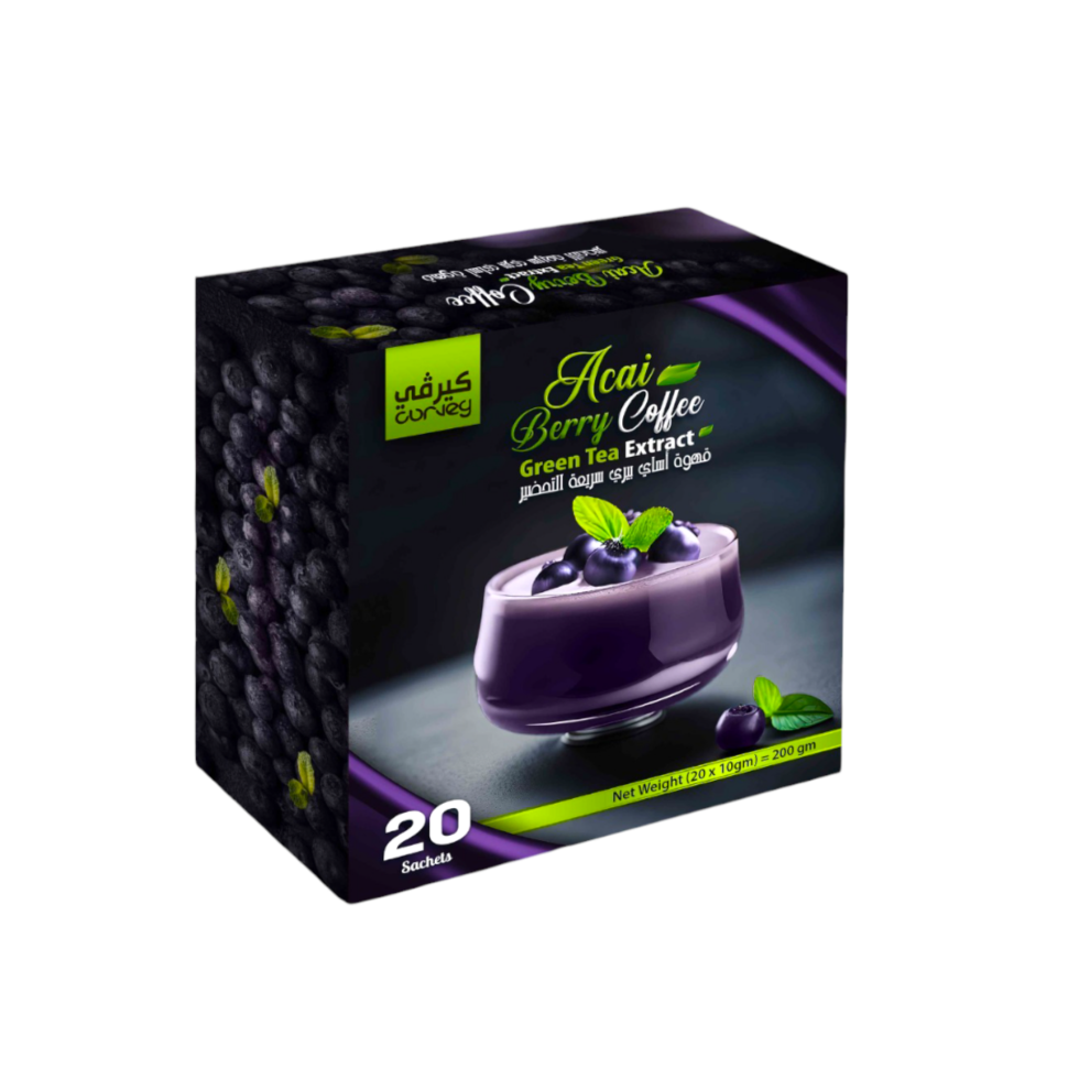 Acai Berry coffee for slimming